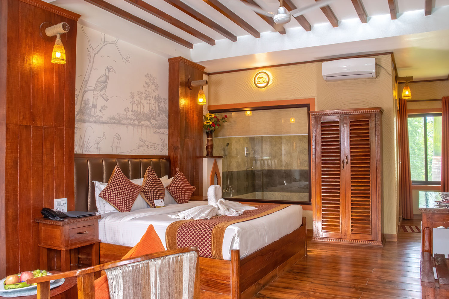 Book Now - Hotel Jungle Crown - Sauraha
